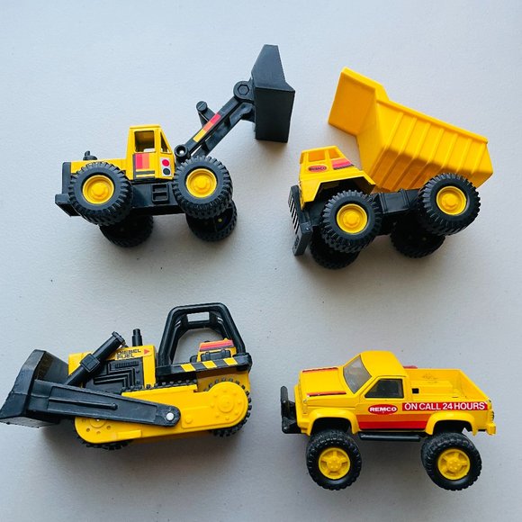 Remco | Toys | Remco Vintage 997 Toy Construction Cars Trucks Tractors ...